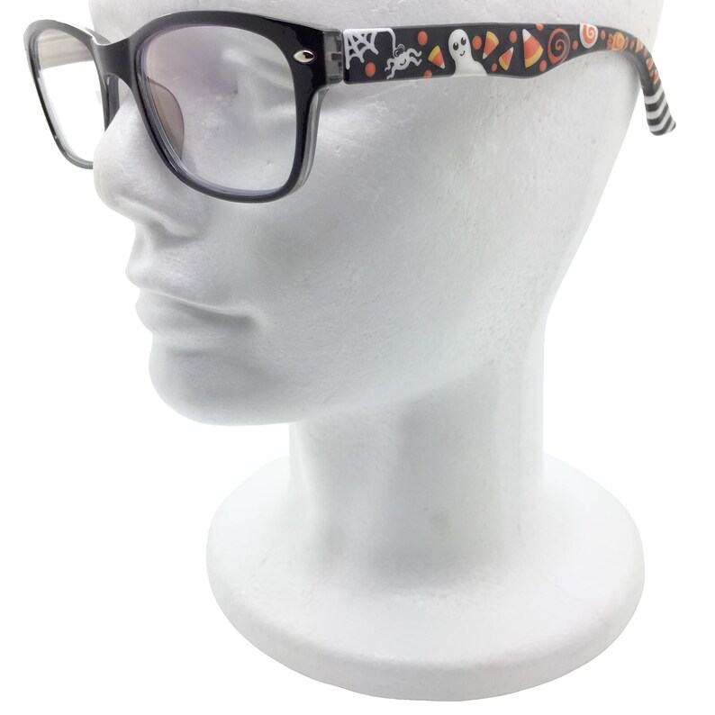 Halloween Reading Glasses, Hand Painted Readers, Spooky Holiday ...