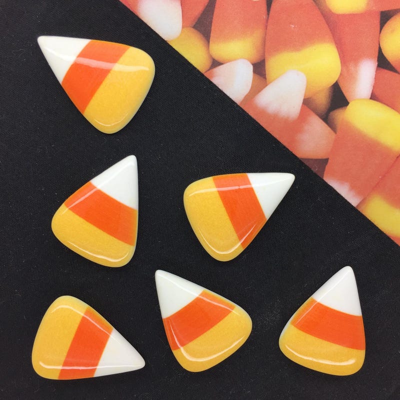 Candy Corn Hair Bow - Etsy