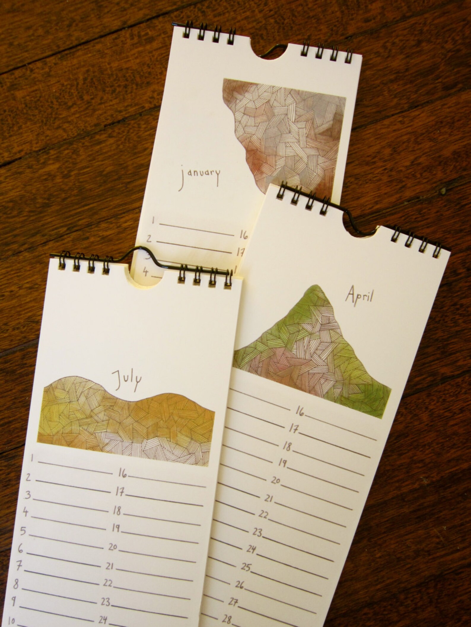 Birthday Calendar: for Every Year - Etsy