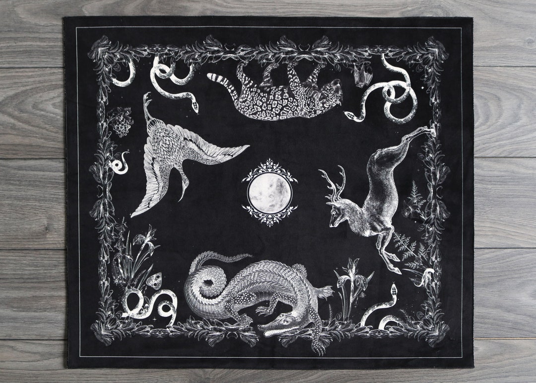 NEW 24" X 27.5" Altar Cloth // Ritual Cloth // Spirit Cloth - Velveteen ...