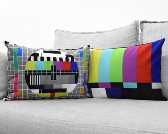 TV Color Bars and Test Pattern 14 X 20 Velveteen - Etsy