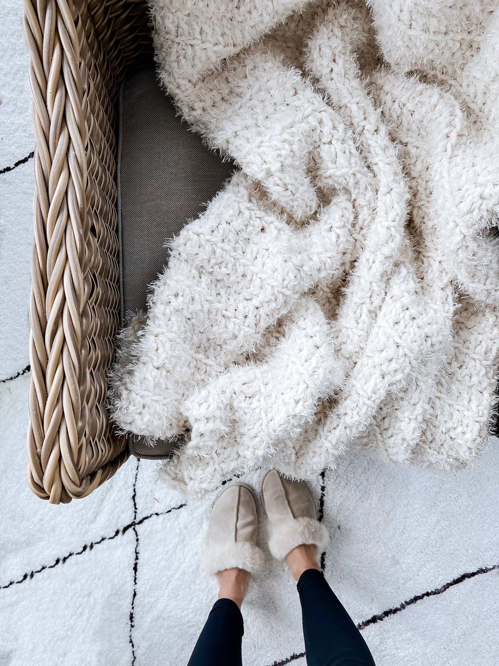 DIY Crochet Kit Faux Fur Blanket Throw THE PELOSA - Etsy