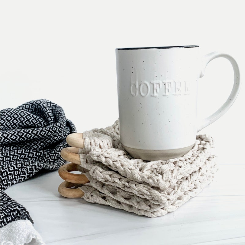 Cotton Coaster - Etsy