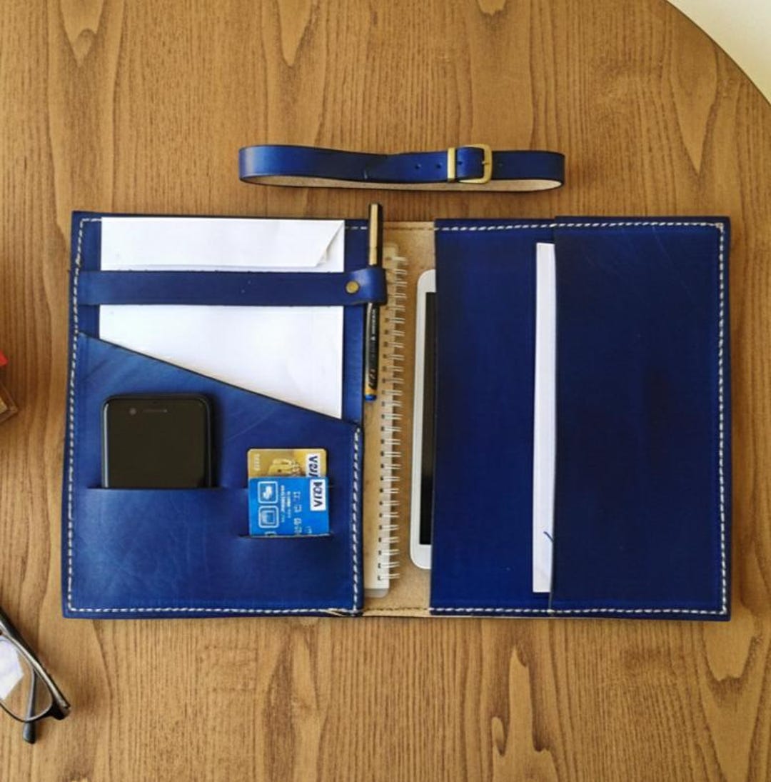 Big Leather Cover for iPad and Extra Large Moleskine ,organizer ,xlarge ...