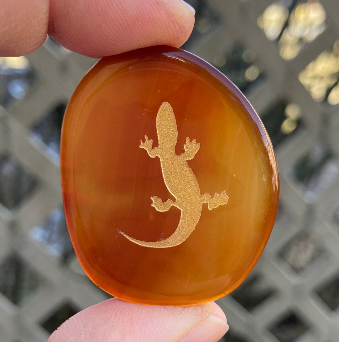 Pick Your Favorite Lizard Totem Stone Spirit Animal Crystal - Etsy