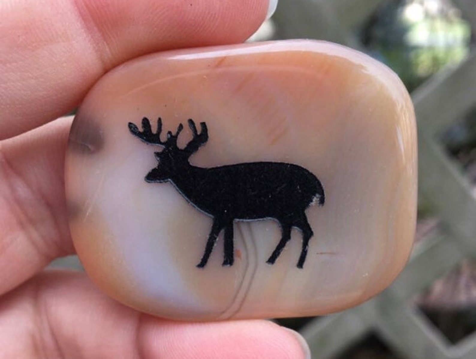 Pick Your Favorite Deer Totem Stone Spirit Animal Crystal | Etsy