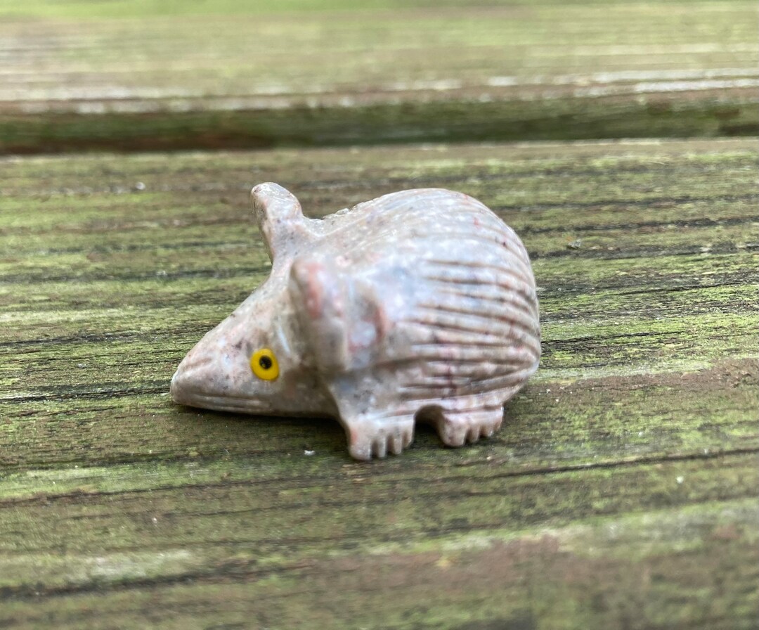Carved Stone Mouse, Soapstone Totem Animal, Spirit Animal Gift - Etsy