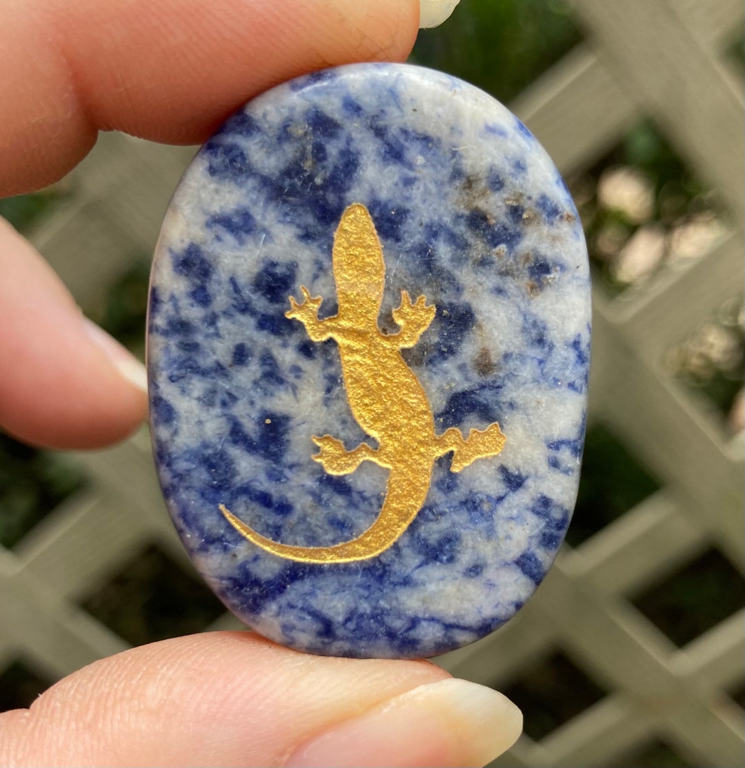 Pick Your Favorite Lizard Totem Stone, Spirit Animal Crystal Healing ...