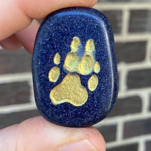 Pick Your Favorite Wolf Paw Totem Stone, Spirit Animal Crystal Healing ...