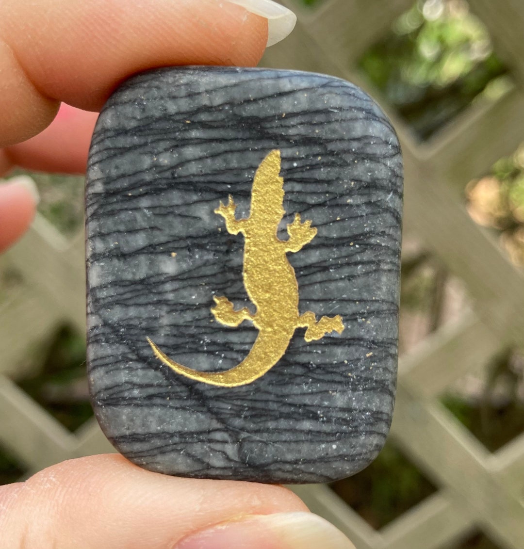 Pick Your Favorite Lizard Totem Stone Spirit Animal Crystal - Etsy