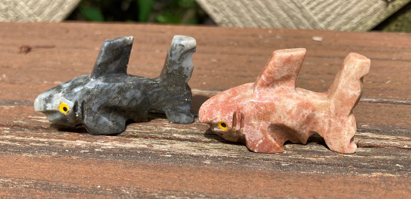 Carved Stone Shark Soapstone Totem Animal Spirit Animal Gift - Etsy