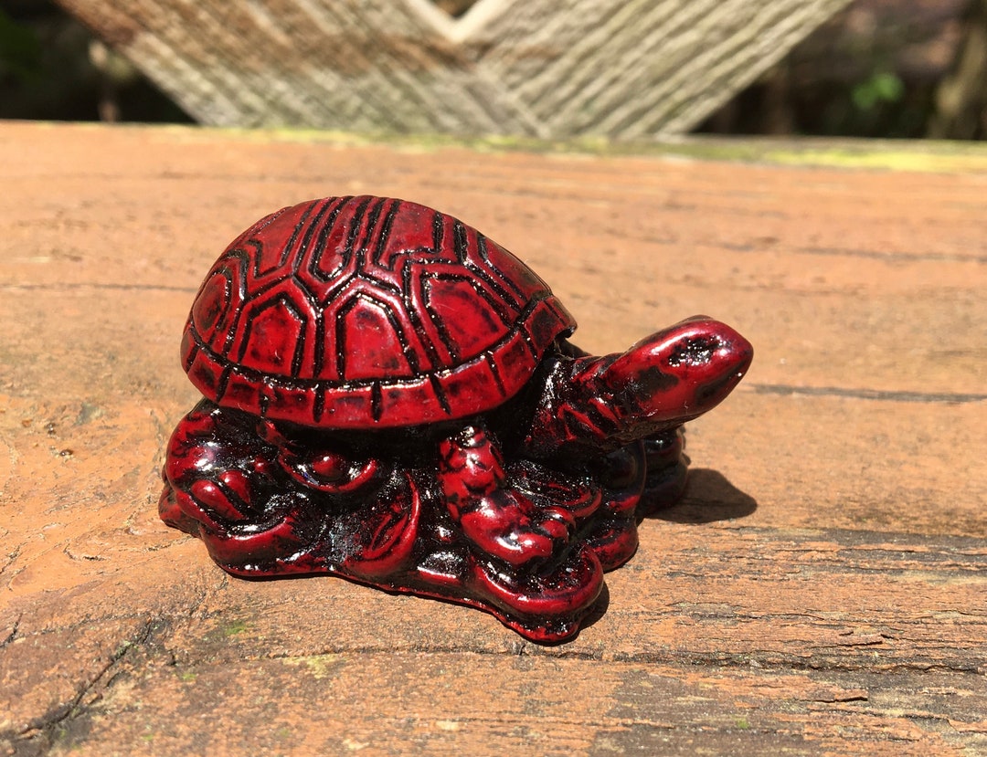 Resin Abundance Turtle Totem Spirit Animal Gift - Etsy