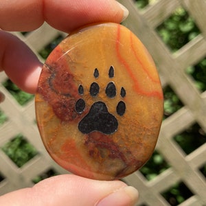 Pick Your Favorite Wolf Paw Totem Stone, Spirit Animal Crystal Healing ...