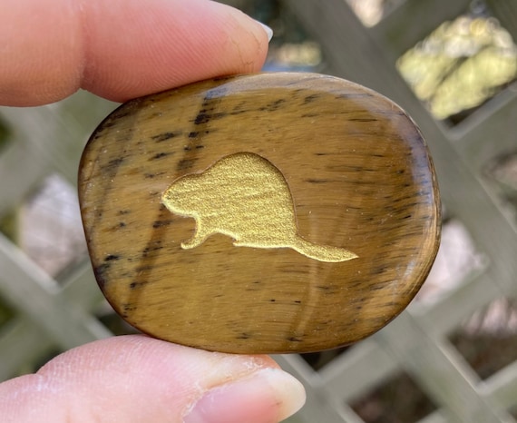 Pick Your Favorite Beaver Totem Stone Spirit Animal Crystal - Etsy