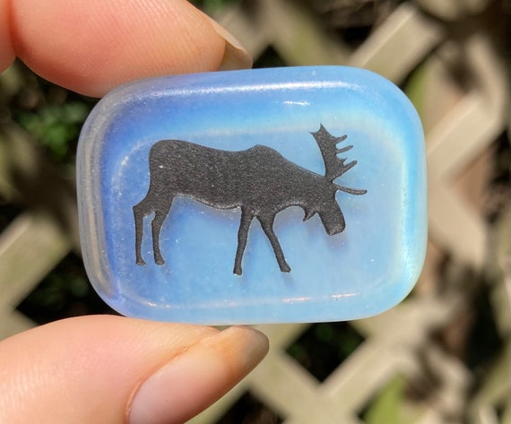 Pick Your Favorite Moose Totem Stone Spirit Animal Crystal | Etsy