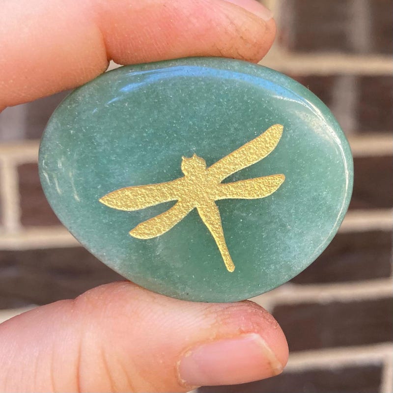 Stone Dragonfly - Etsy