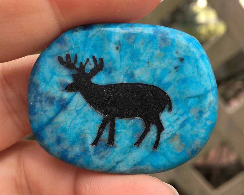 Pick Your Favorite Deer Totem Stone Spirit Animal Crystal | Etsy
