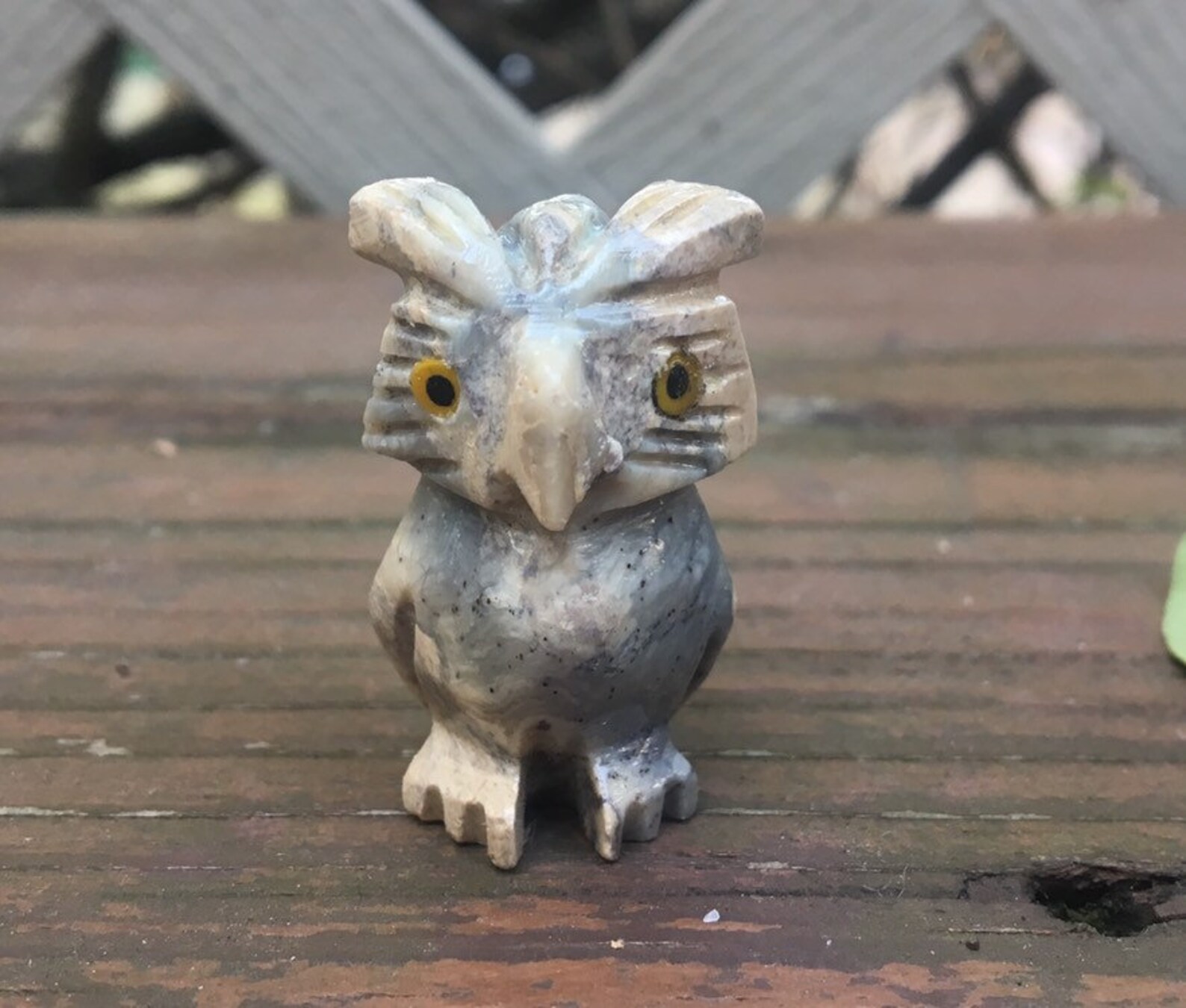 Carved Stone Owl Figurine Soapstone Owl Totem Spirit Animal - Etsy