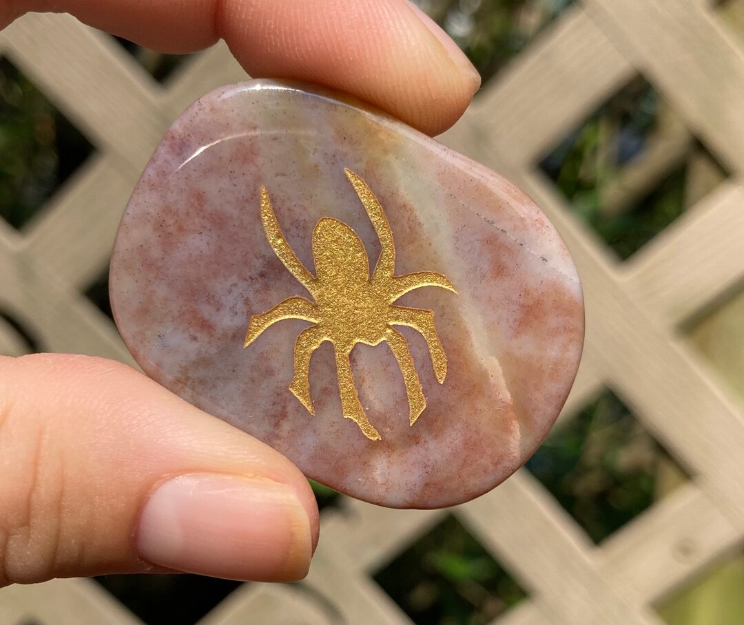 Pick Your Favorite Spider Totem Stone, Spirit Animal Crystal Healing ...