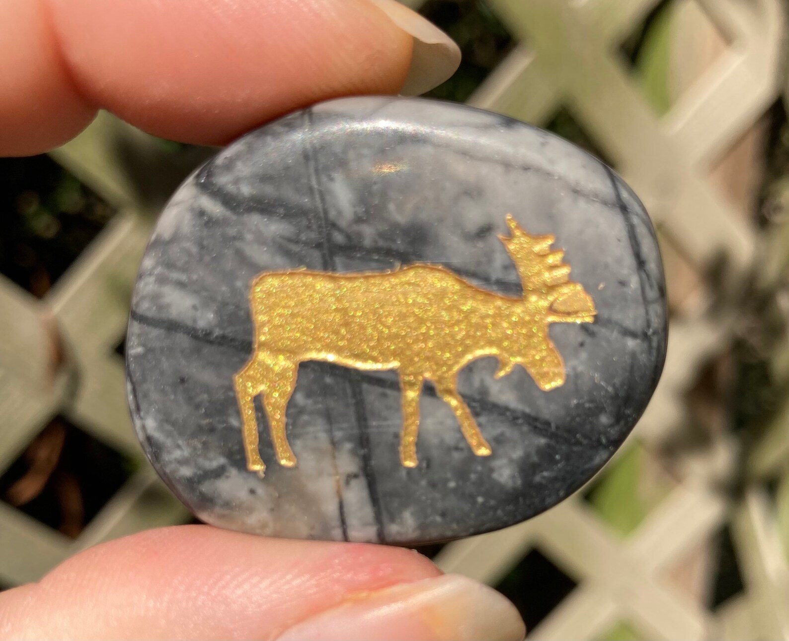 Pick Your Favorite Moose Totem Stone Spirit Animal Crystal | Etsy