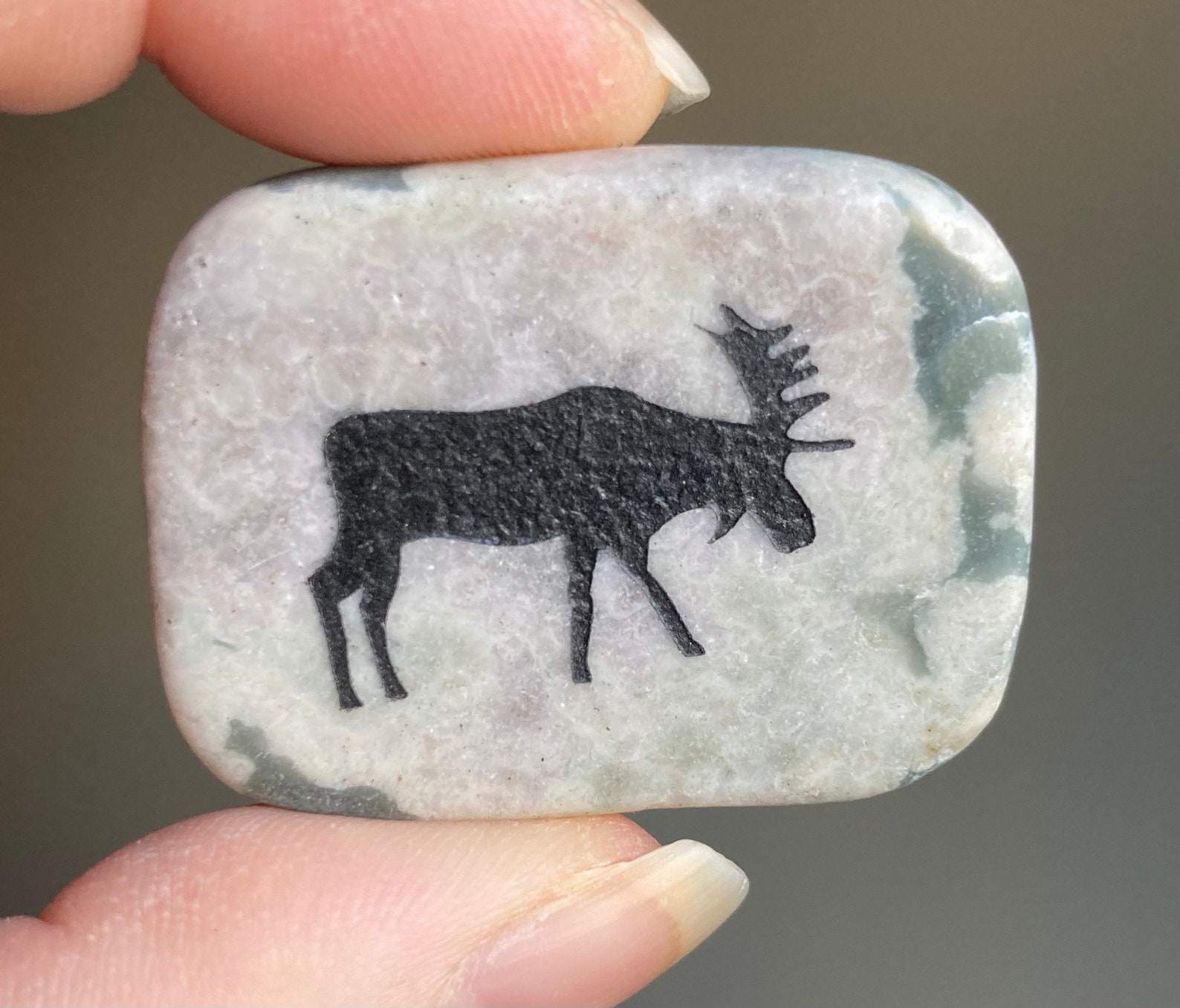Pick Your Favorite Moose Totem Stone Spirit Animal Crystal | Etsy
