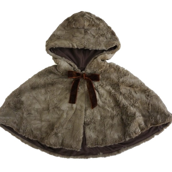 Faux Fur Cape - Etsy