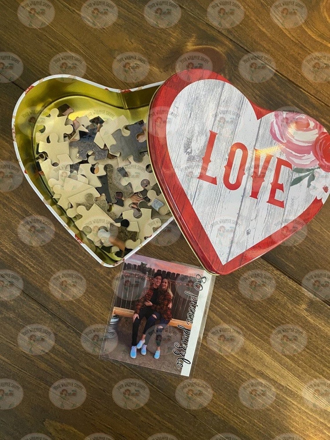 Custom Glossy Photo Puzzle Upload Your Own Image - Etsy