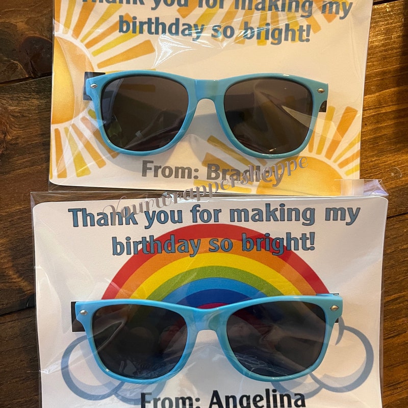 Sunglass Party Favors Etsy