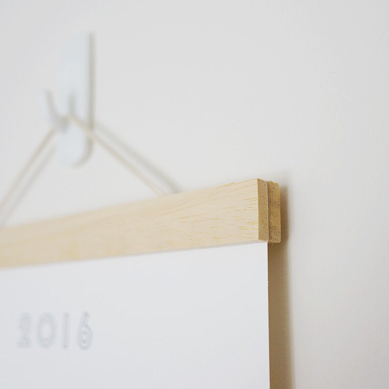 Wood Frame A3 Landscape Poster Print Art Hanger With | Etsy