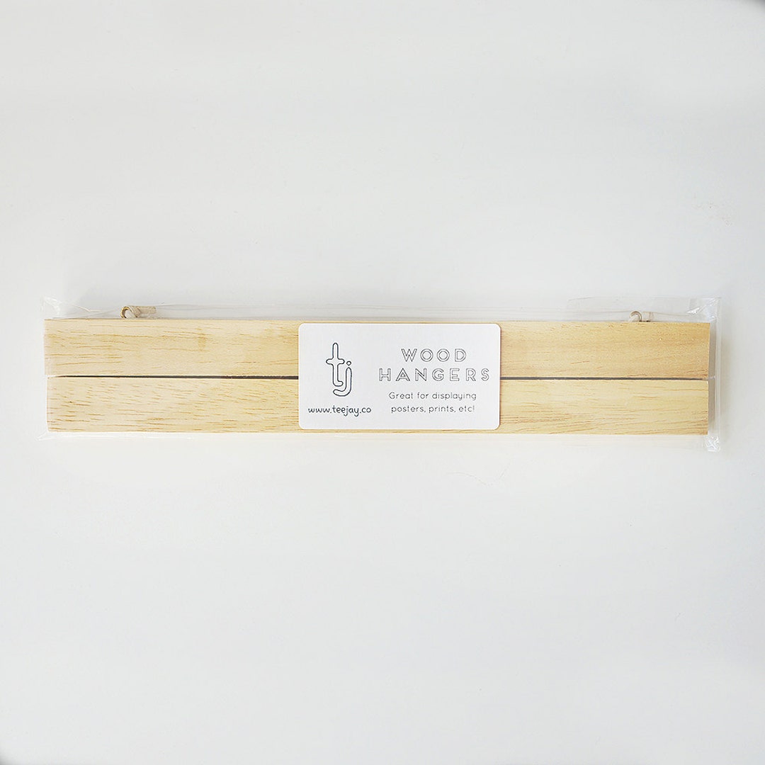 Wood Frame A3 Landscape Poster + Print + Art Hanger With Magnet Strips ...