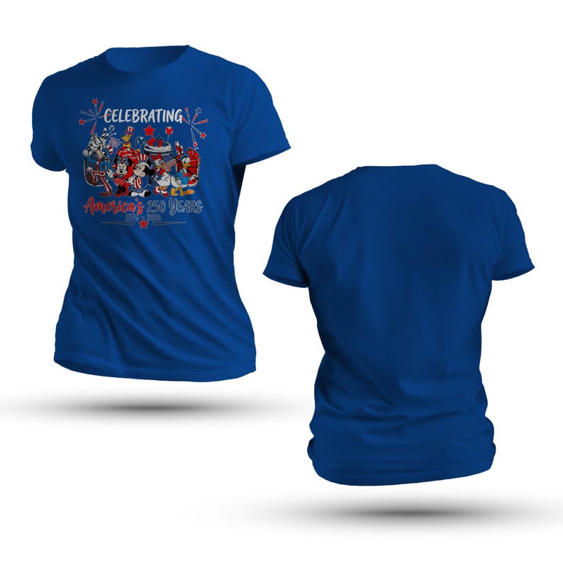 USA 250th Anniversary Shirt 2026 | Patriotic Mickey Head Tee ...