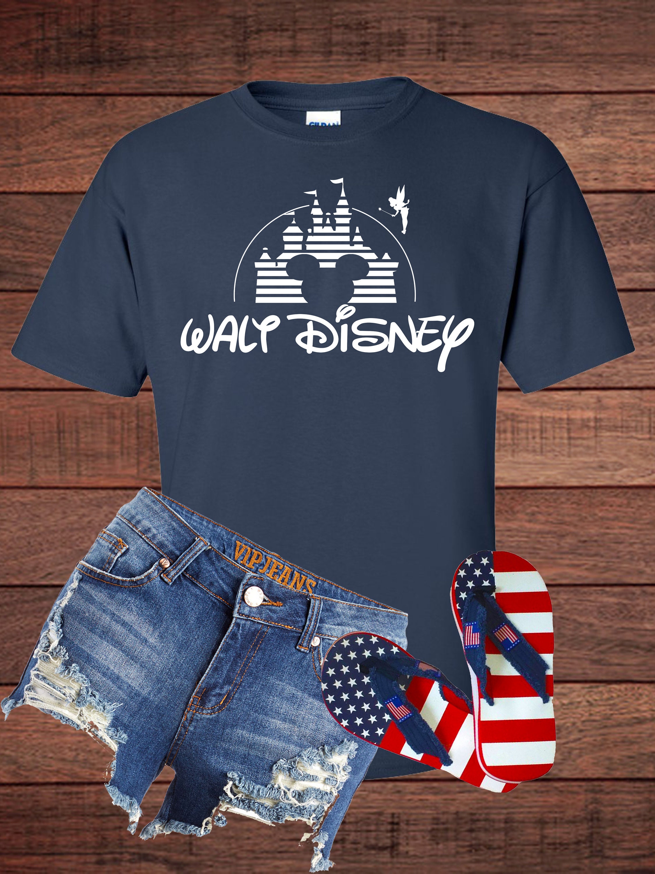 Buy this Replica Walt Disney Logo Adult T-Shirt with | Etsy