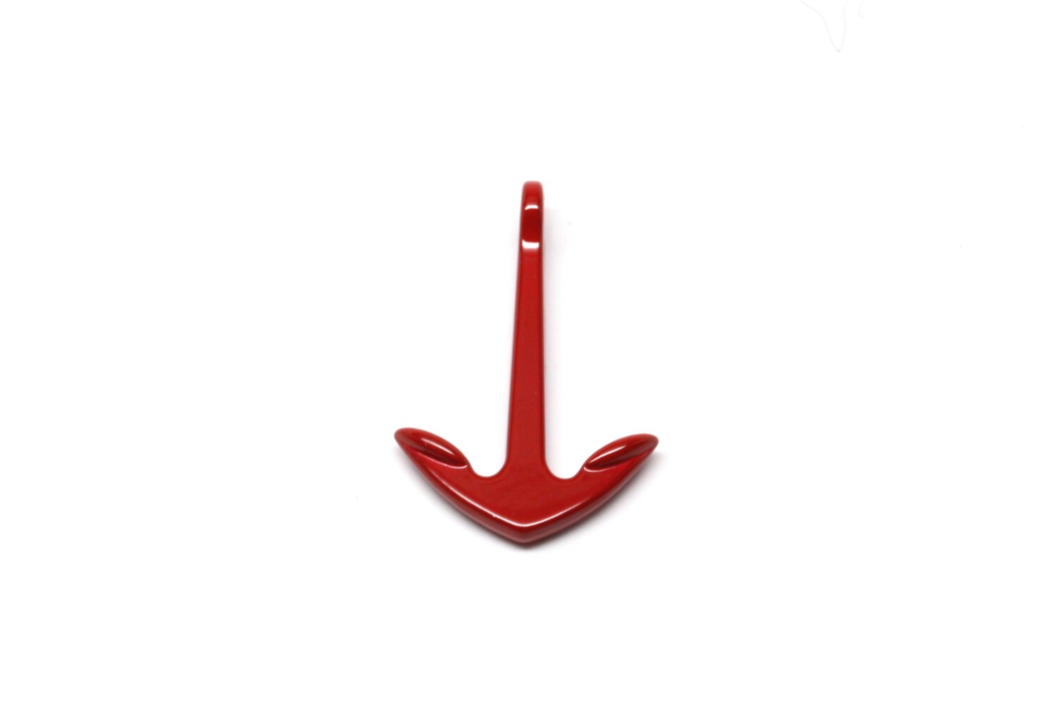 Red Anchor Charm for DIY Bracelet & Jewelry Making - Etsy