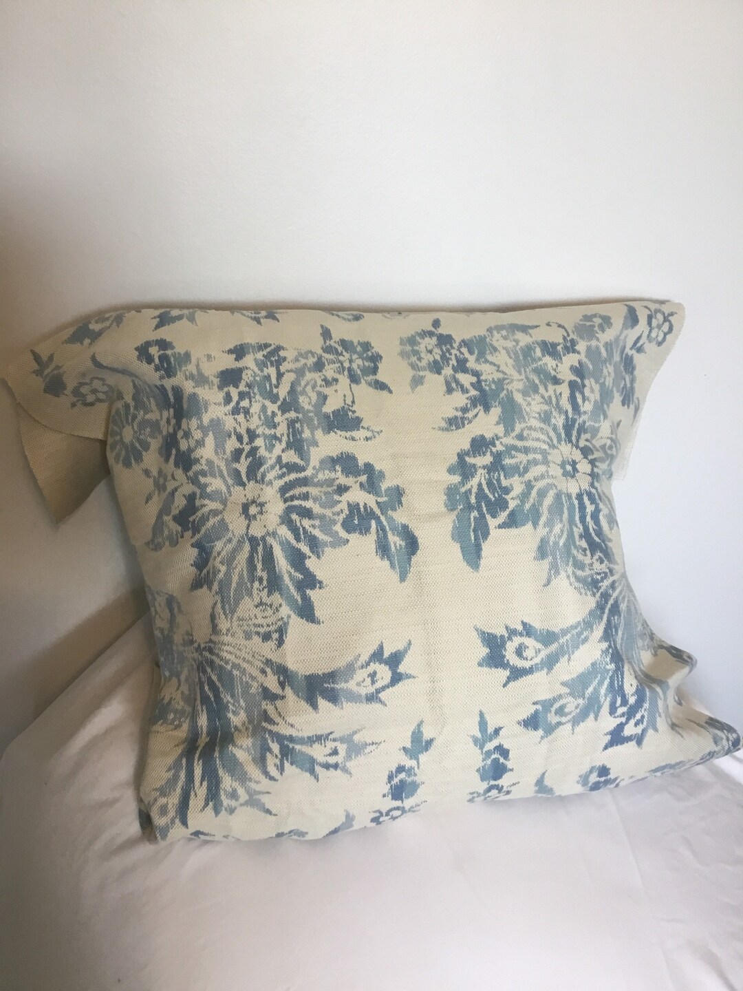 Cooper House Ikat in Indigo or Coral by Greeff - Etsy