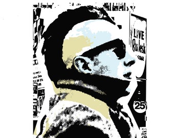 Black Flag/ Ron Reyes/ /punk Poster / Punk Art /80's / Hardison L ...