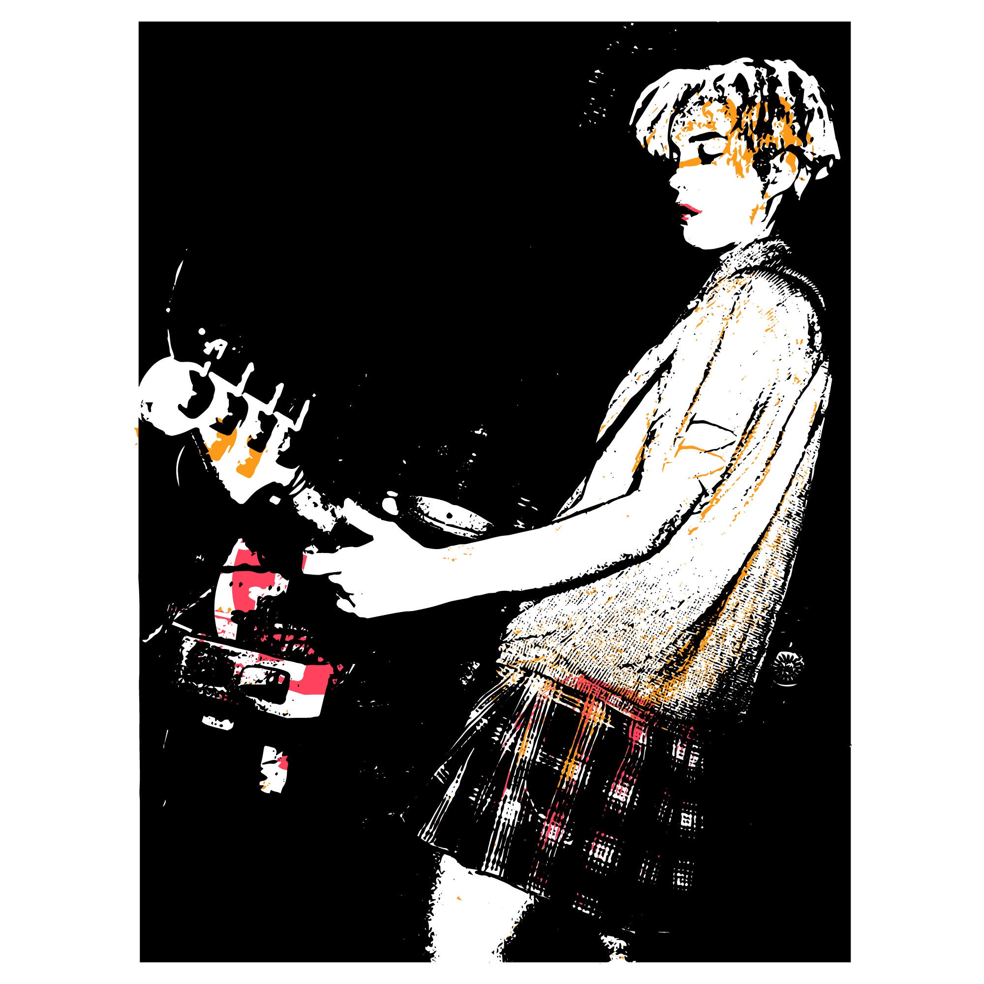 Bikini Kill Poster / Riot Grrrl Poster /kathi Wilcox /punk / Riotgrrrl ...