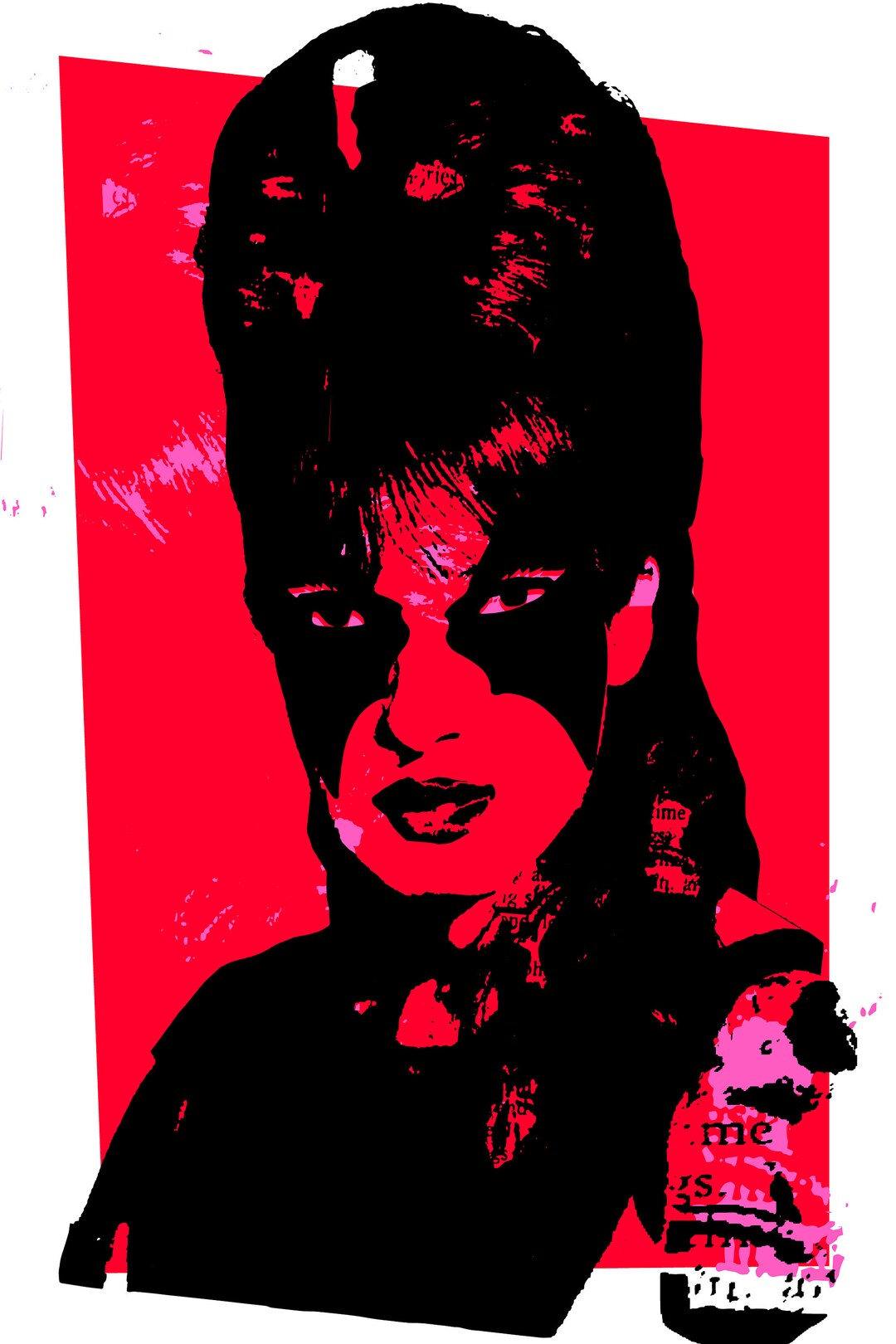 Ronettes /ronnie Spector / Goth Art / Goth Home Decor / Lowbrow ...