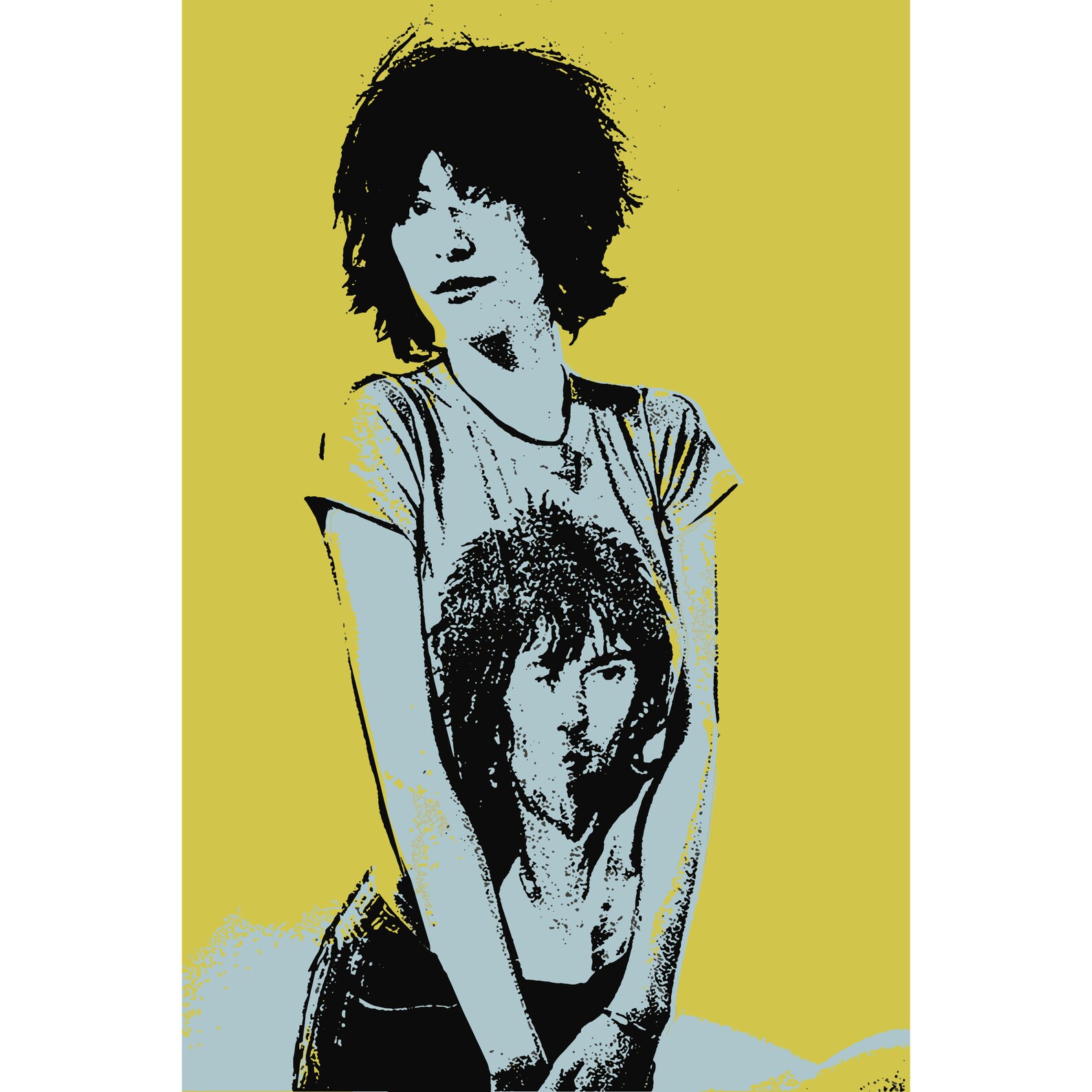 Patti Smith / Art Print /Poster / Punk / poet / lowbrow /pop | Etsy