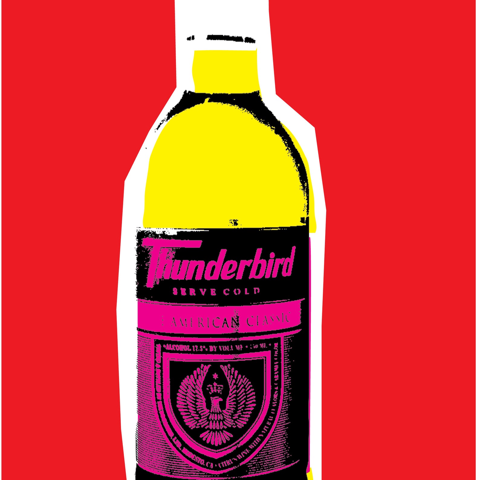 Thunderbird Wine Art Liquor Art Art Print Bum Wine Etsy