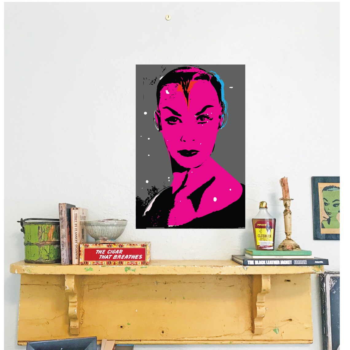 Vampira / vampire / plan 9 / horror / Hardison L Collins III / | Etsy