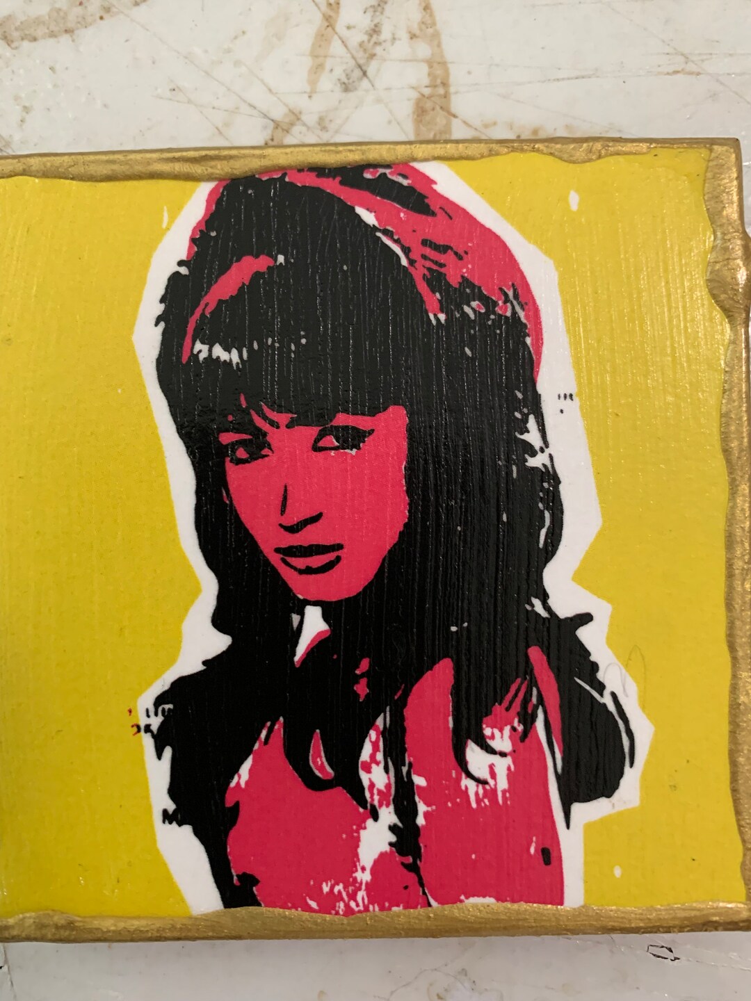 Handmade Art Magnet / Ronnie Spector / Girl Groups / Lowbrow / 3inx3in ...