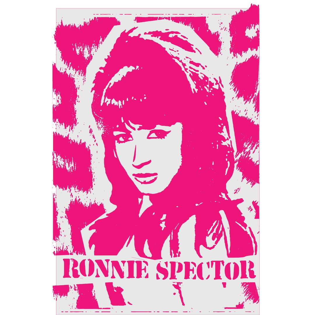 Ronnie Spector Art Print: Vintage Girl Group Poster by Hardison L ...