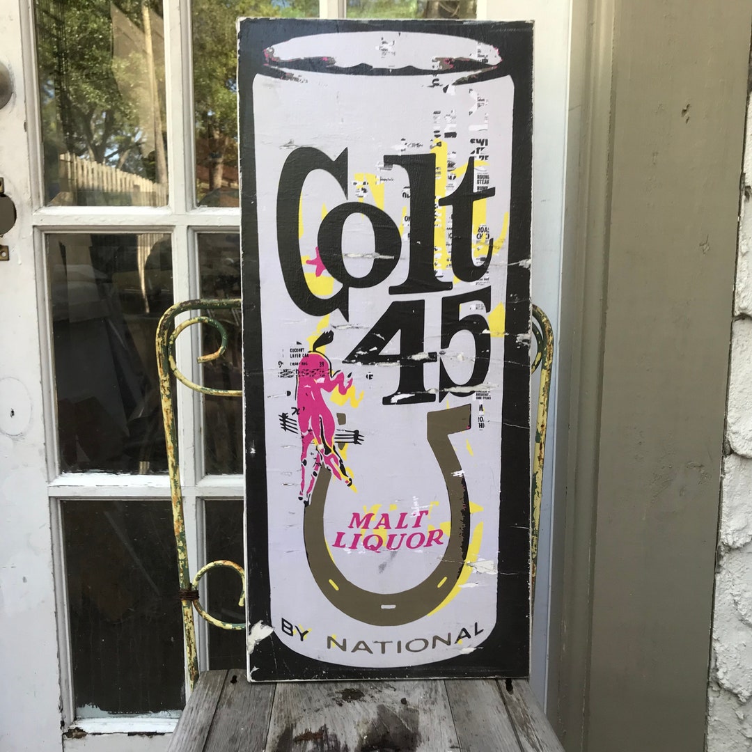 Colt 45 / Mixed Media / Drunk / Lowbrow / Malt Liquor Art / Punk/ Pop ...
