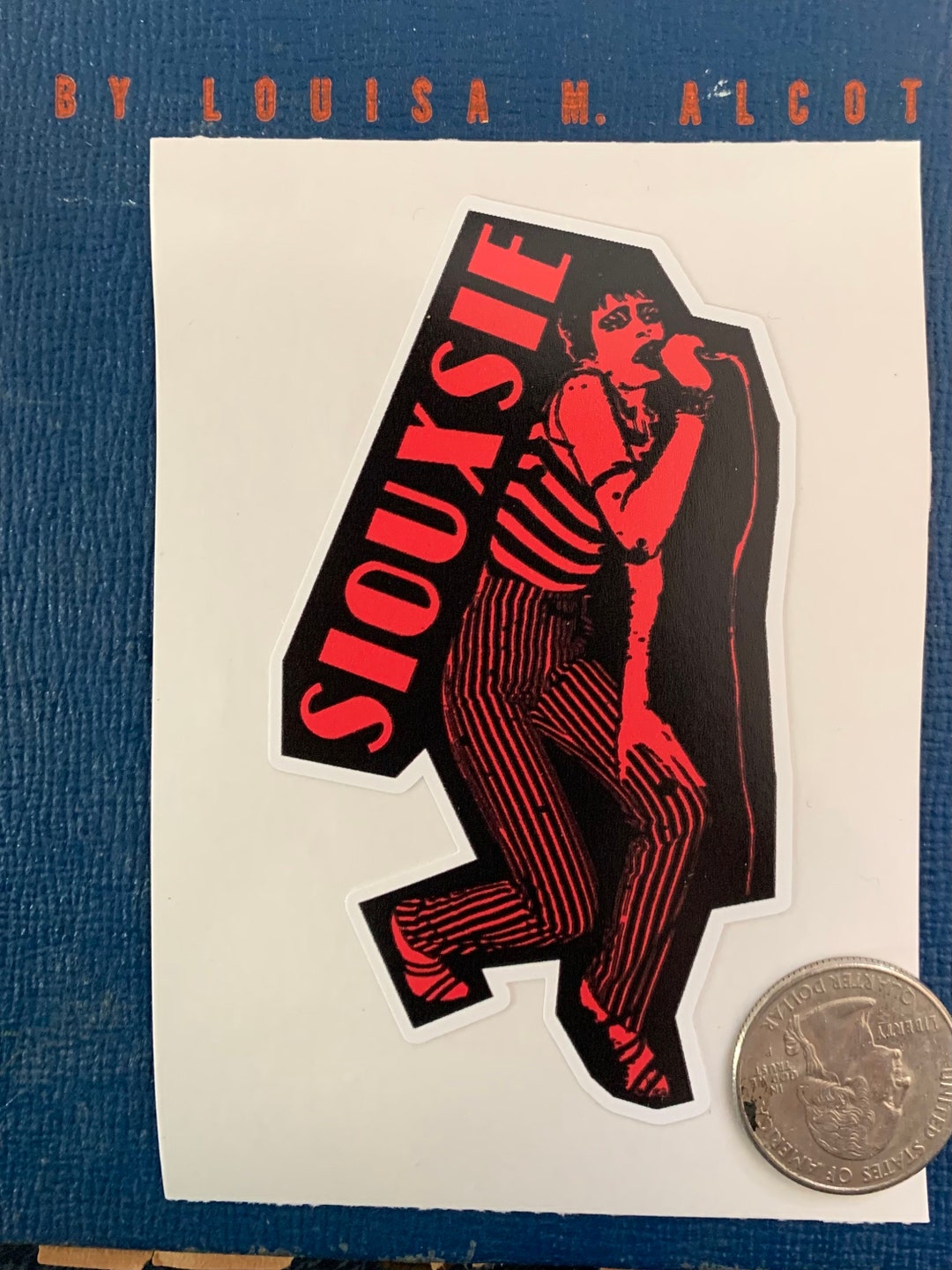Siouxsie Sioux Sticker: Punk Goth Art, Hardison Art (3.5"x2") - Etsy