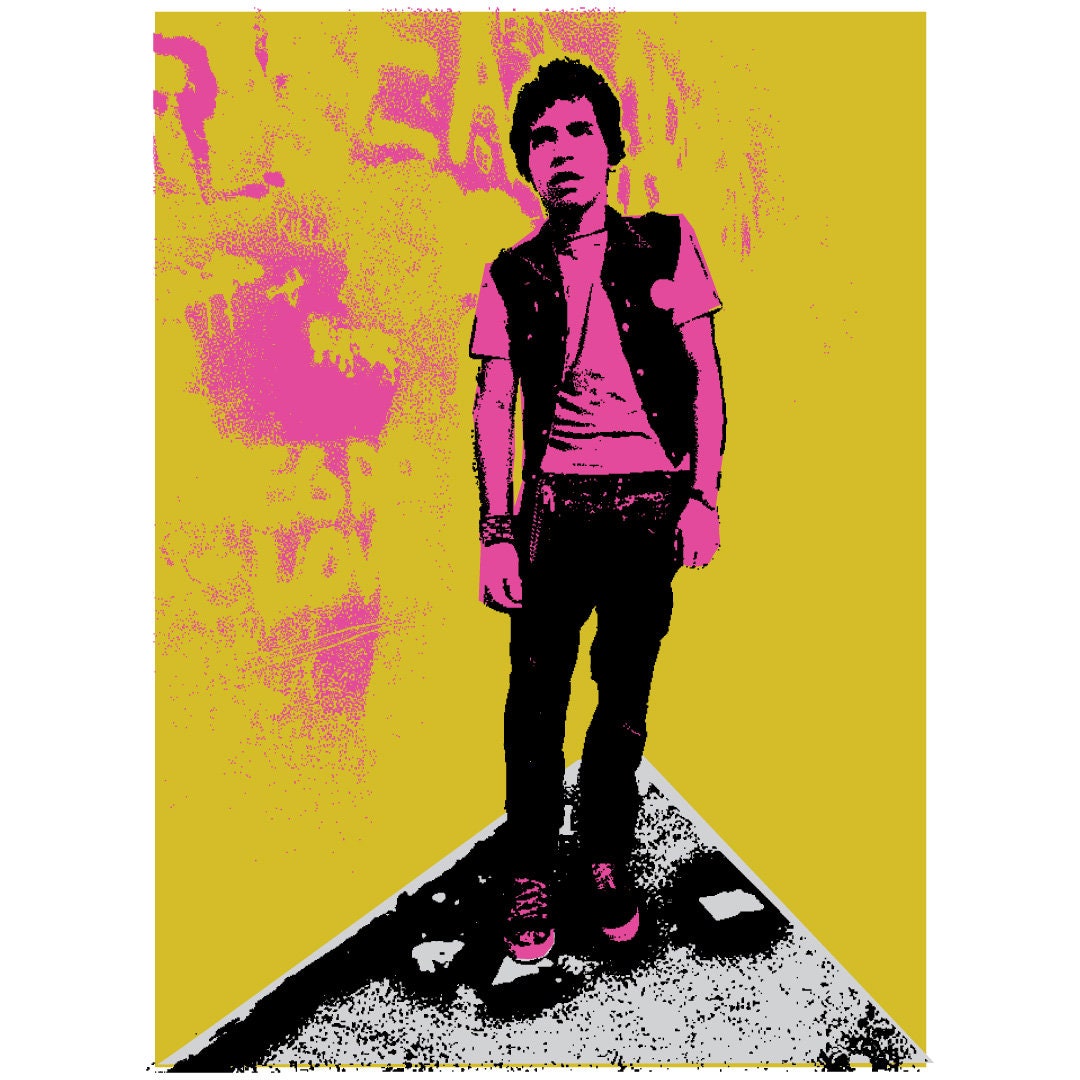 Black Flag/ Ron Reyes/ /punk Poster / Punk Art /80's / Hardison L ...