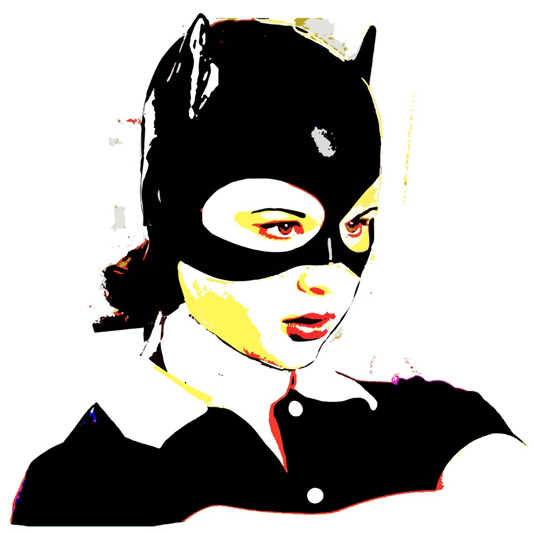 Ghost World Enid Coleslaw Poster: Catwoman Mask Art Print - Etsy