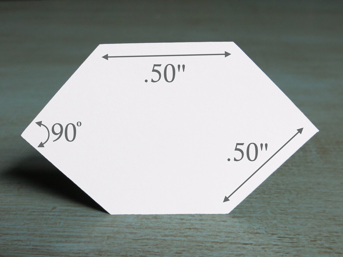 Hive Paper Pieces 1/2 HONEYCOMBS English Paper - Etsy