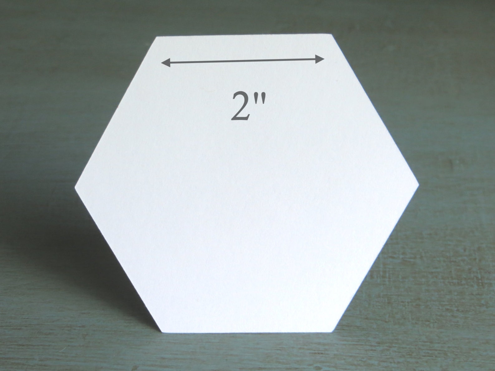 Hive Paper Pieces 2 HEXAGONS English Paper Piecing - Etsy