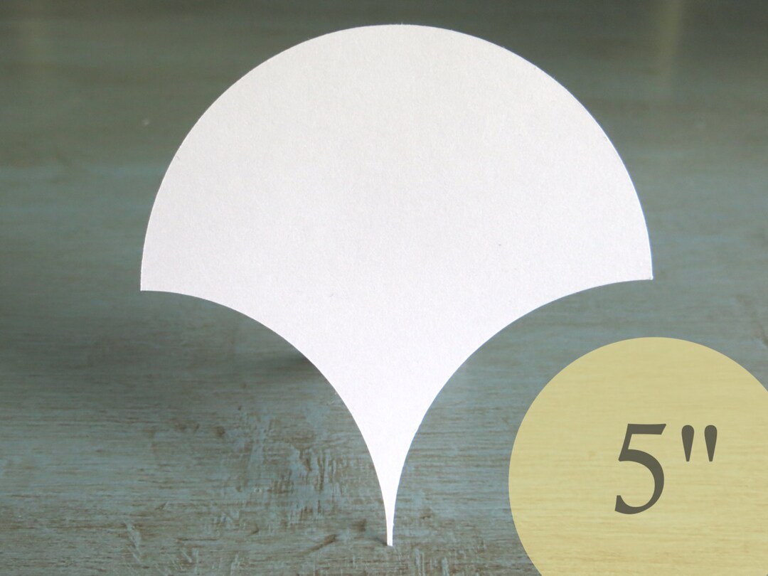 Hive Paper Pieces 5 CLAMSHELLS English Paper Piecing Quilt Hexies ...