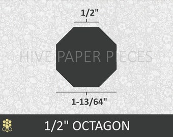 Hive Paper Pieces - 1" OCTAGON KITES - English Paper Piecing Quilt ...